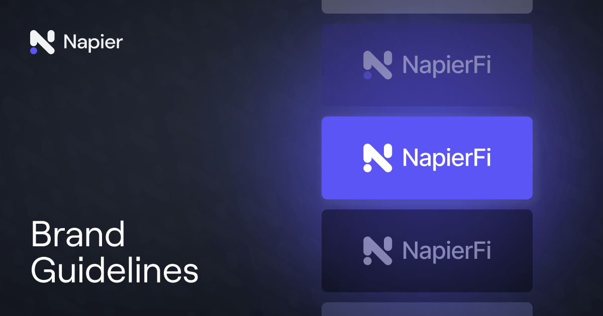 Brand Guidelines | Napier Finance
